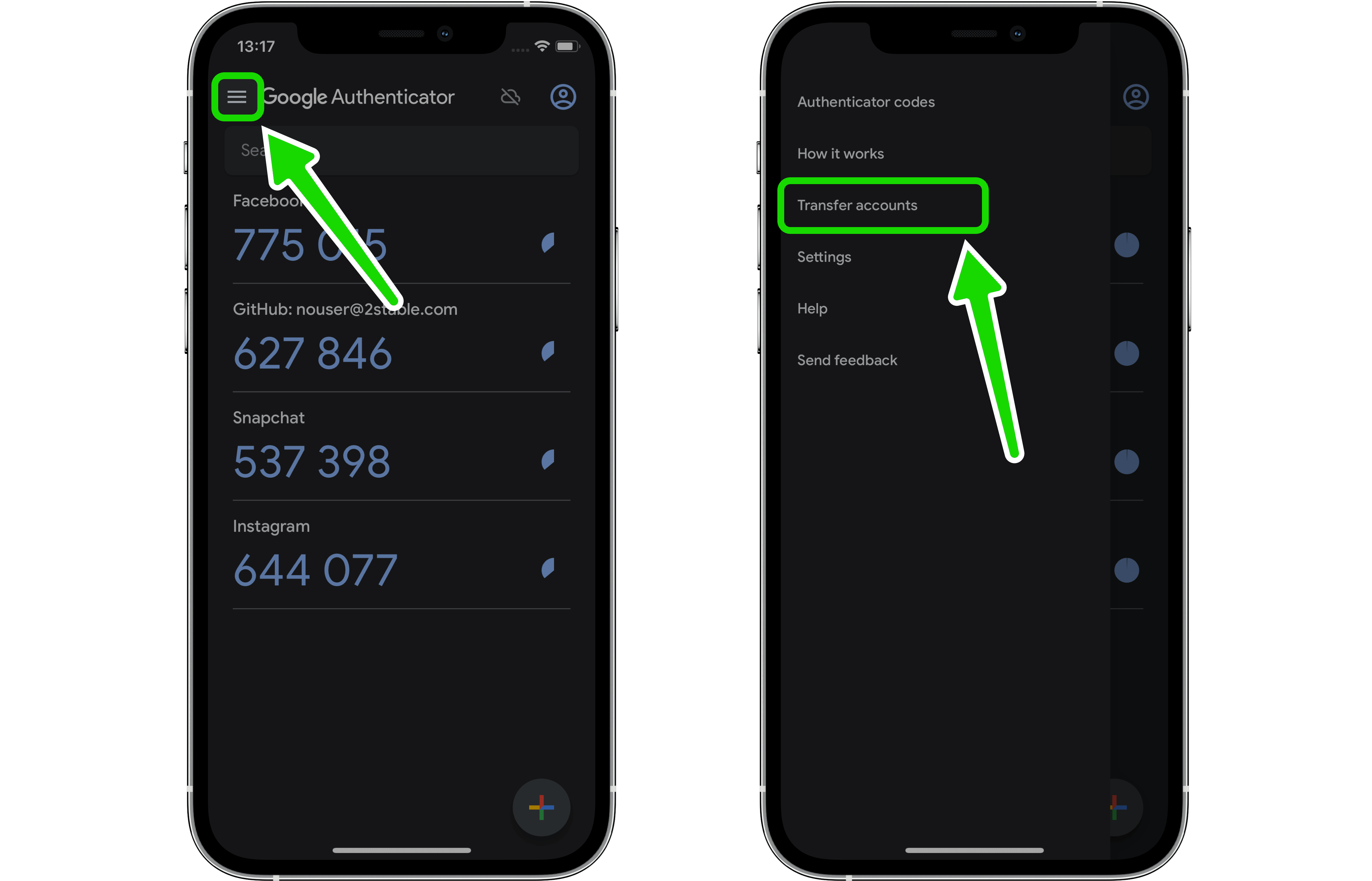 How to migrate all your 2FA codes from Google Authenticator | 2Stable
